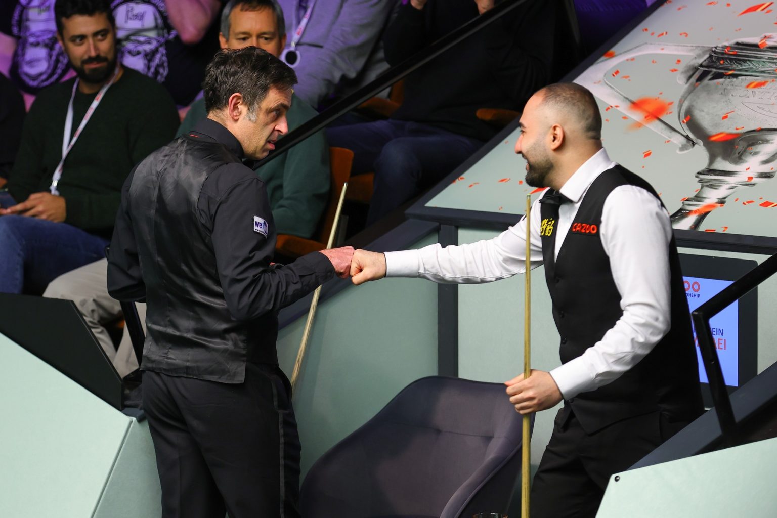 'I let the animal come out' - Hossein Vafaei screams into round two ...